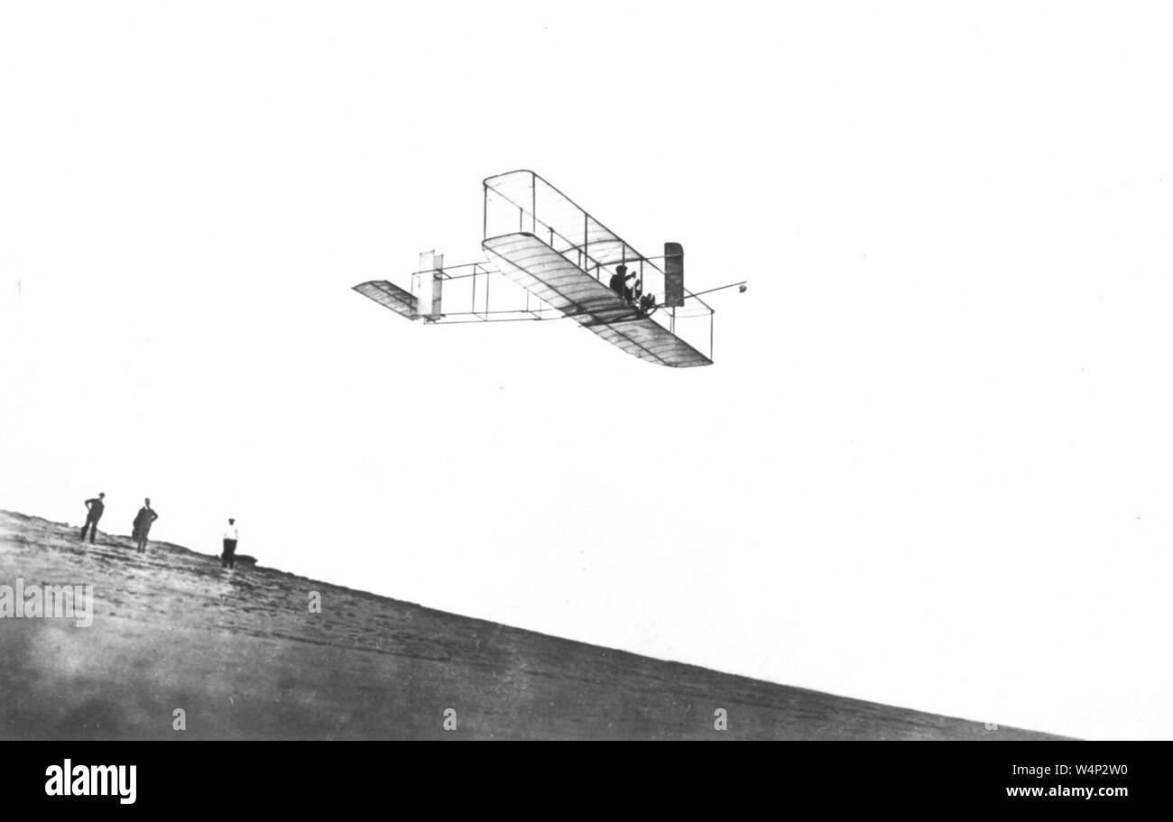 Orville and wilbur wright kitty hawk hi-res stock photography and ...
