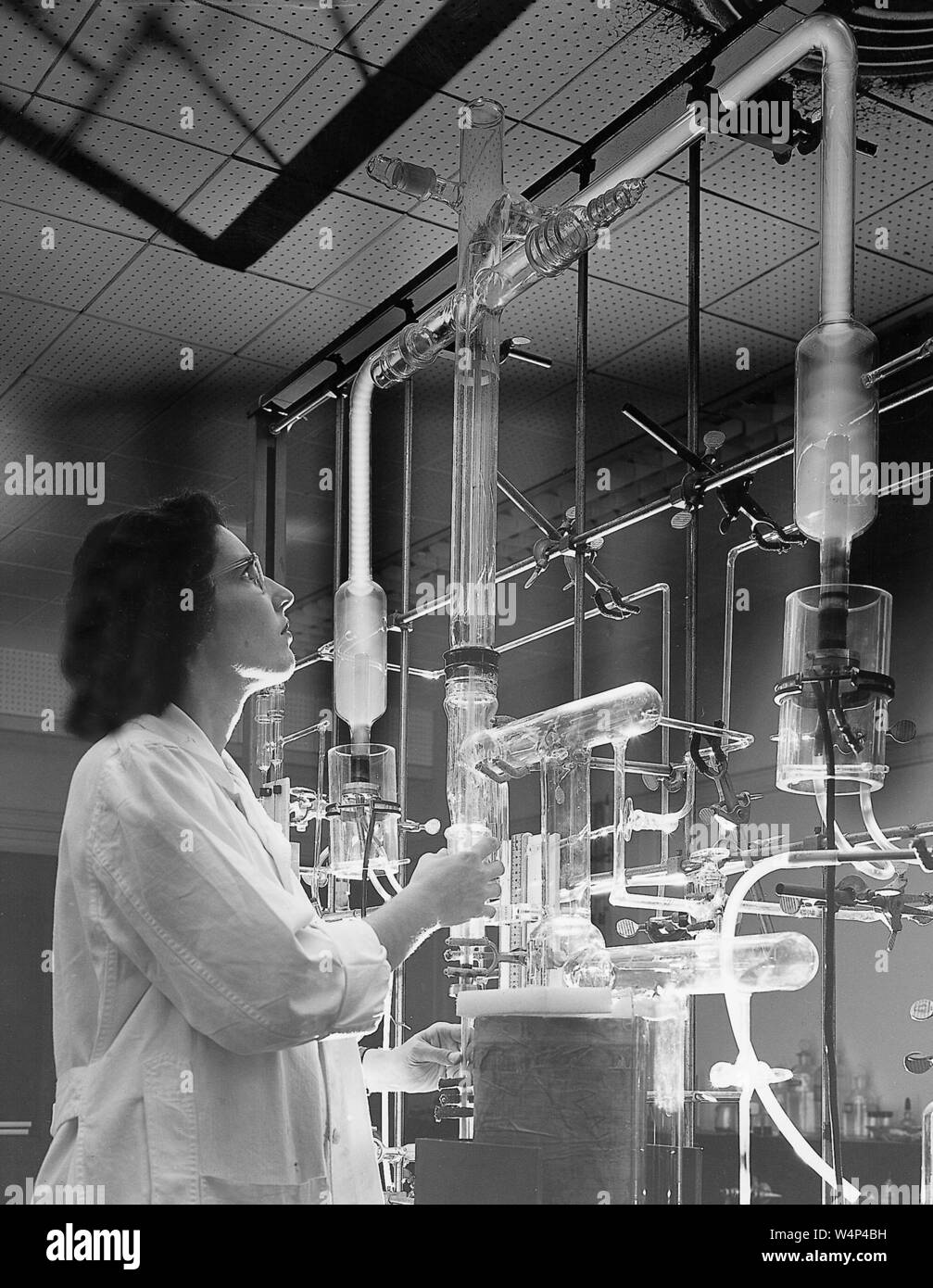 Nasa Scientist In Lab