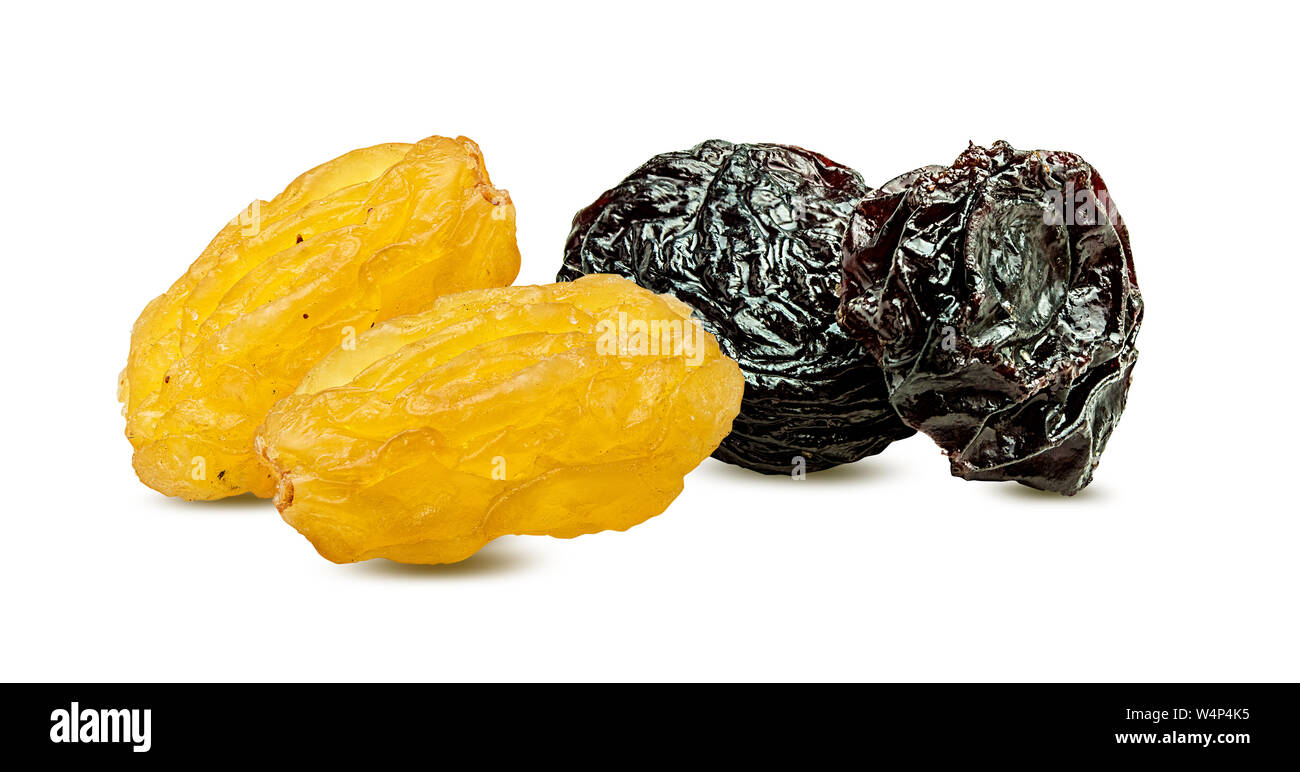 Rasins isolated on white backround Stock Photo - Alamy