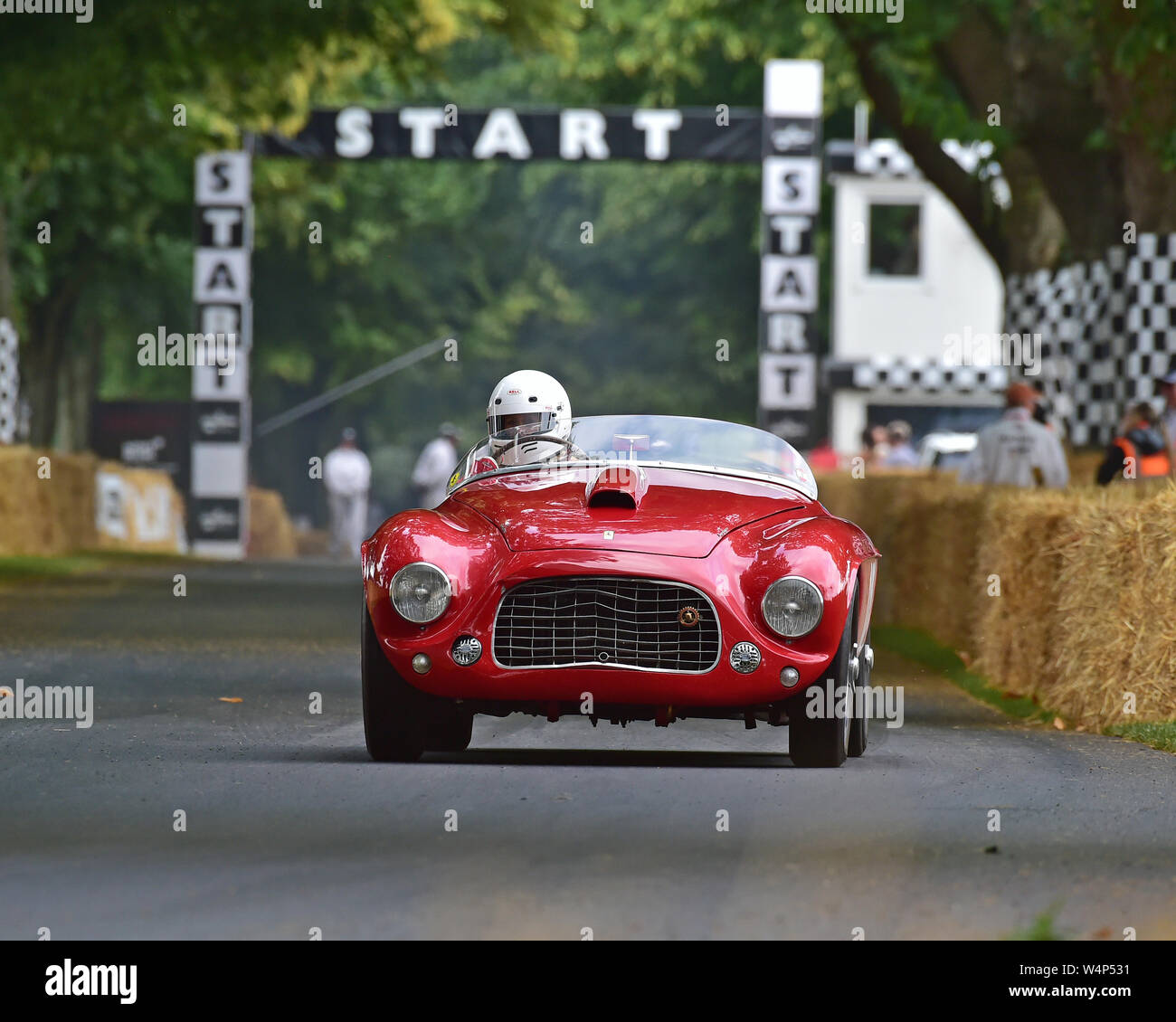 Sally Mason-Styrron, Ferrari 166 MM Barchetta, Shootout Final, Goodwood ...