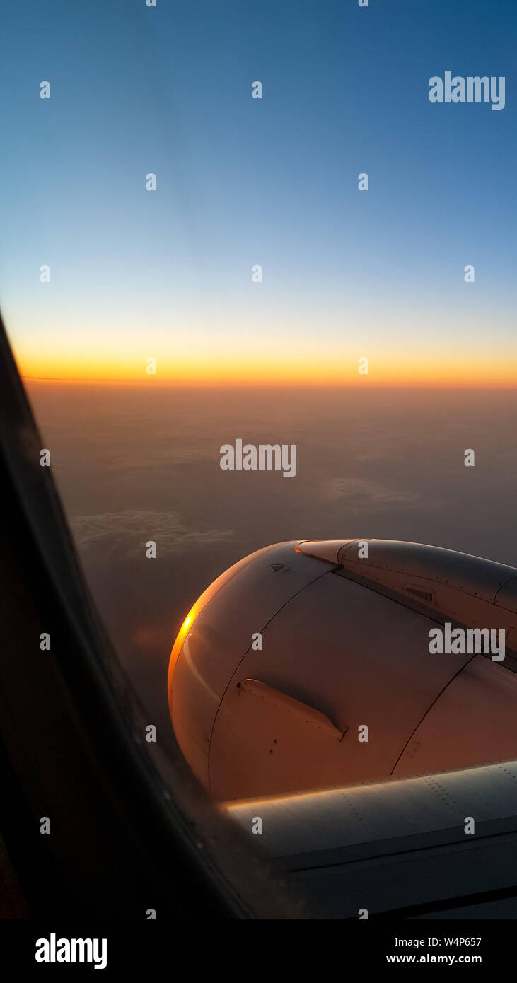View from an aircraft hi-res stock photography and images - Alamy