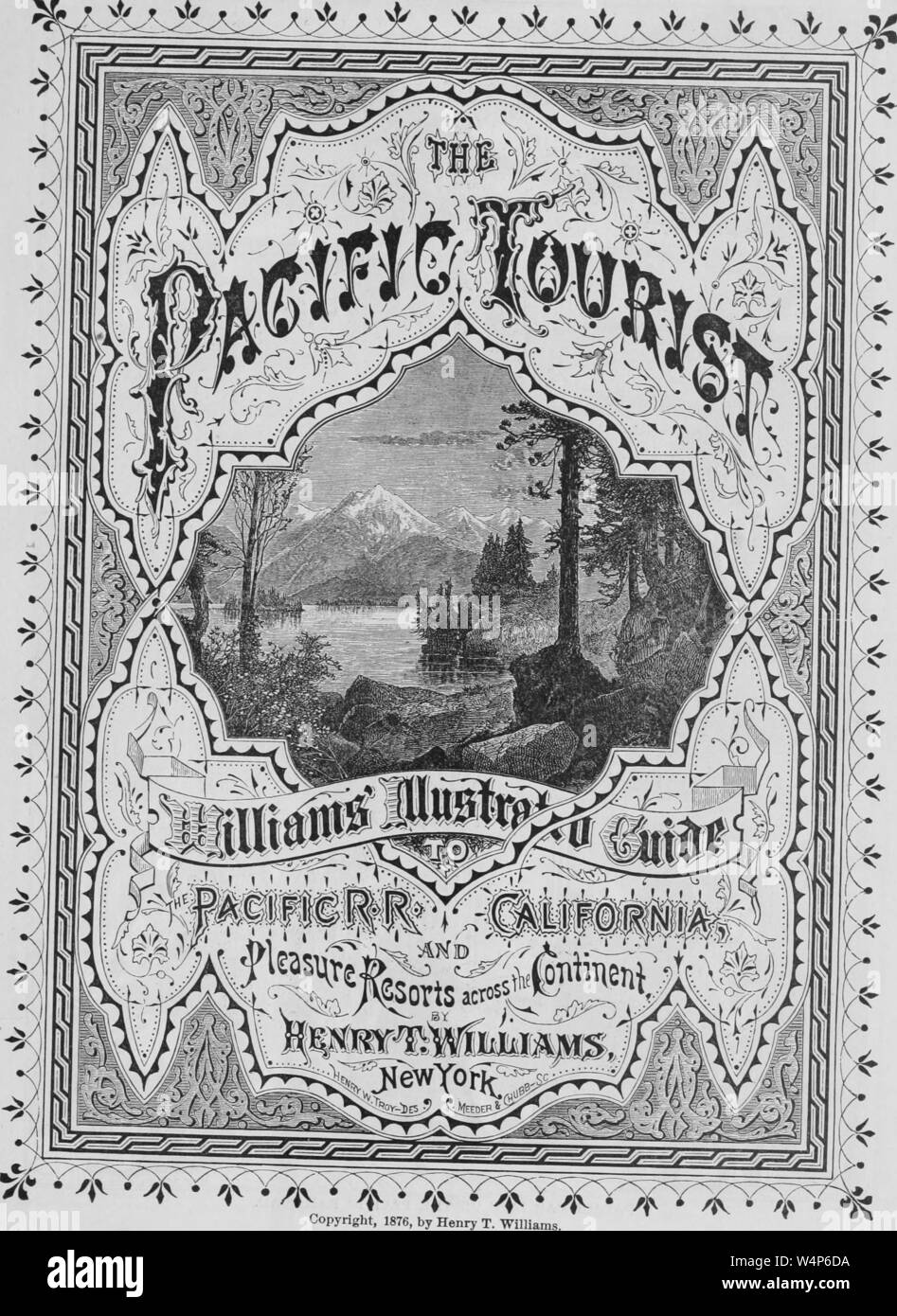 Commercial of the pacific railroad Black and White Stock Photos ...