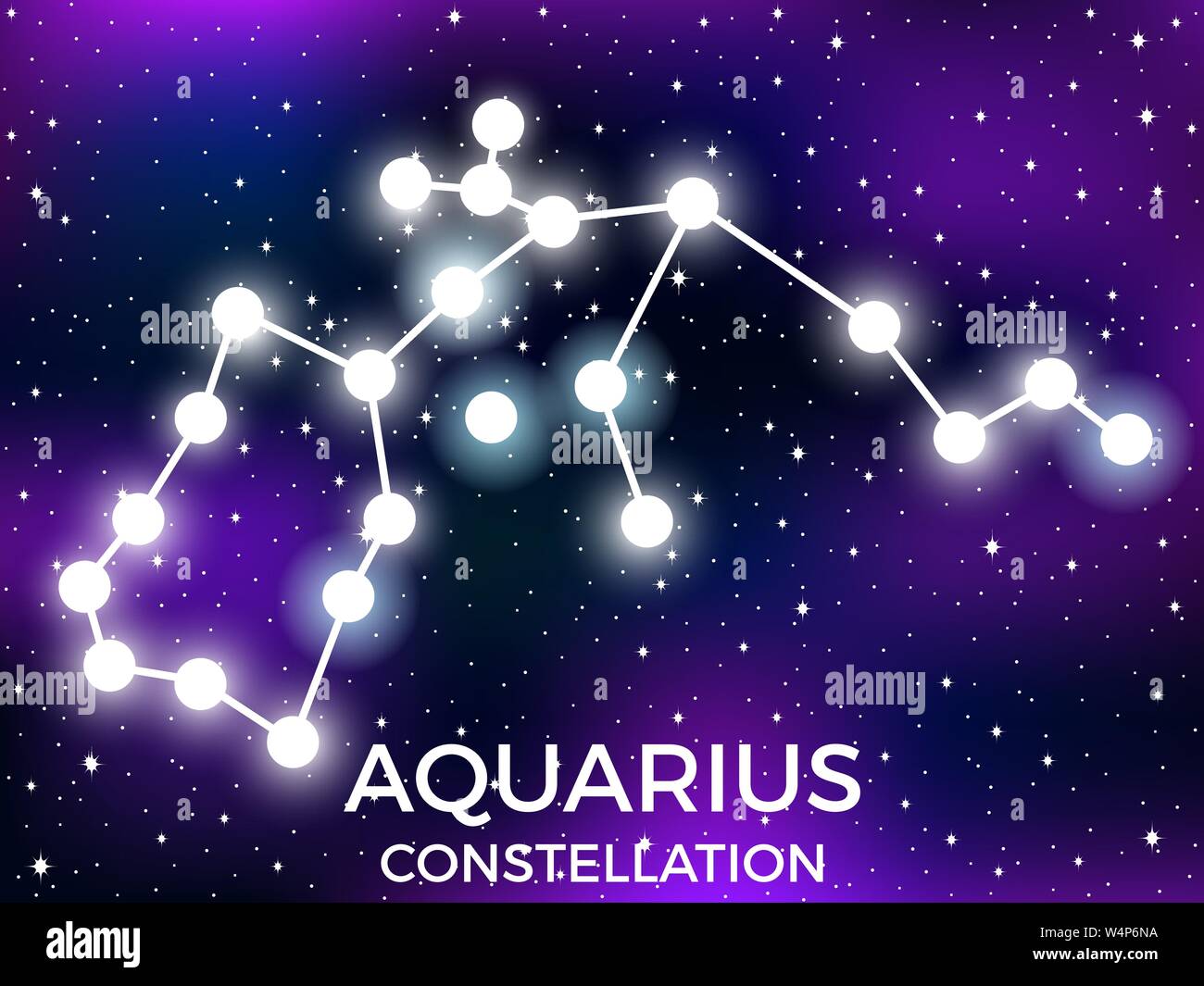 Aquarius constellation hi-res stock photography and images - Alamy