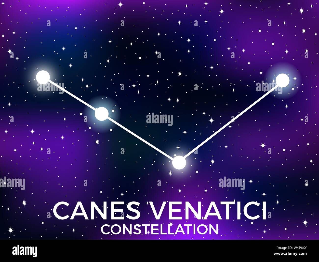 Canes Venatici Constellation Canes Venatici
