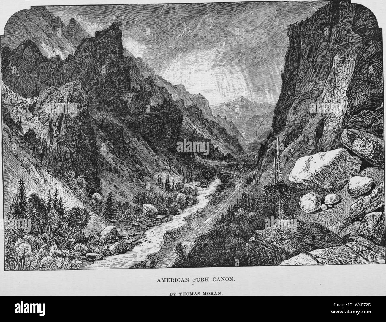 Wasatch mountains Black and White Stock Photos & Images - Alamy