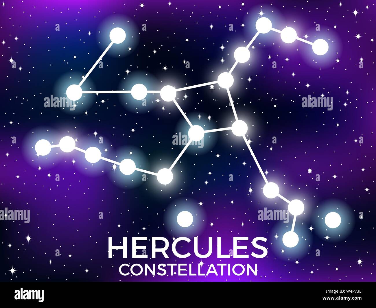 Hercules Constellation In The Sky
