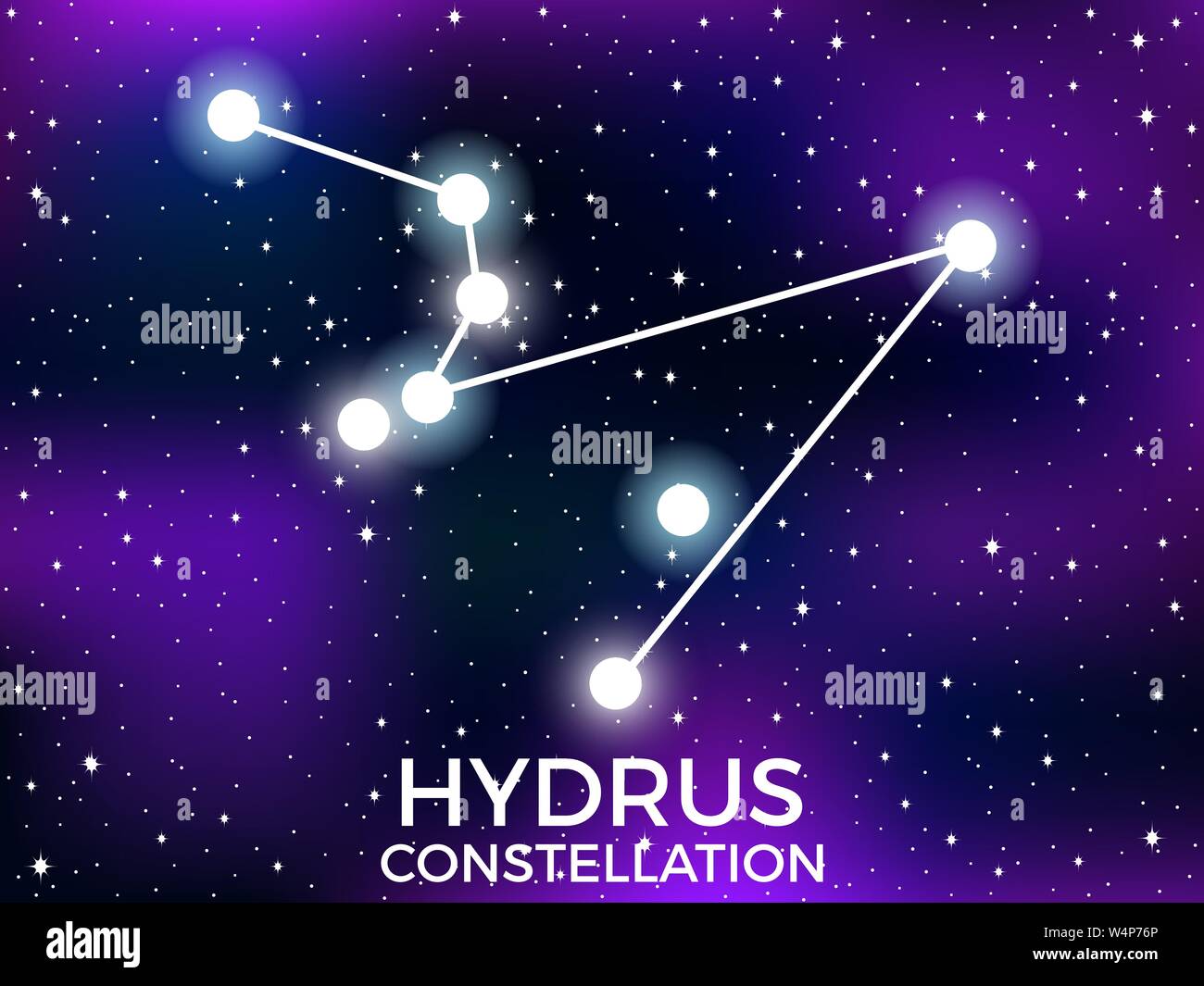 Hydrus constellation space astronomy hi-res stock photography and ...