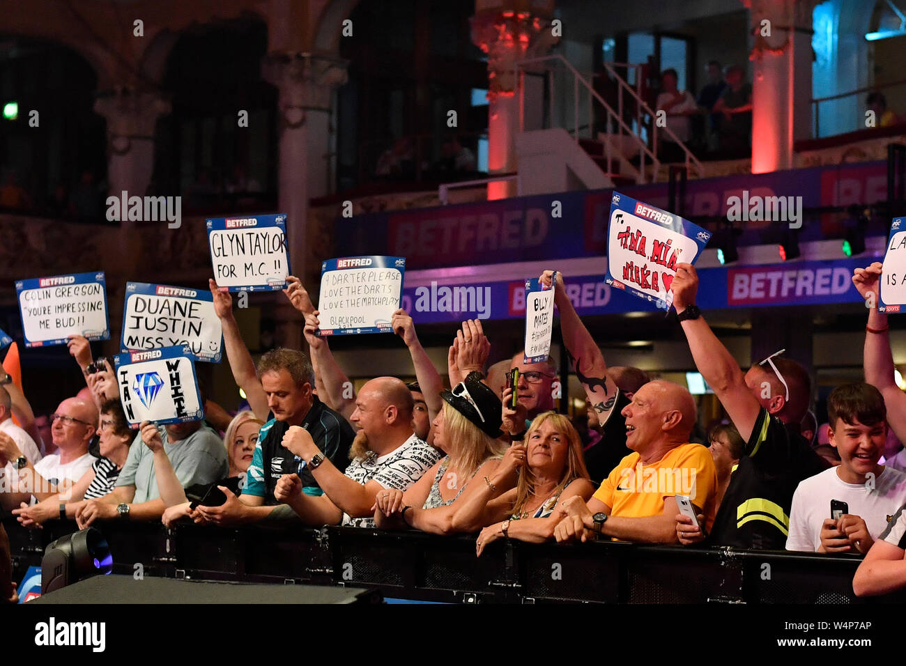 Empress Ballroom Winter Gardens Blackpool. 24th July, 2019. 2019 ...