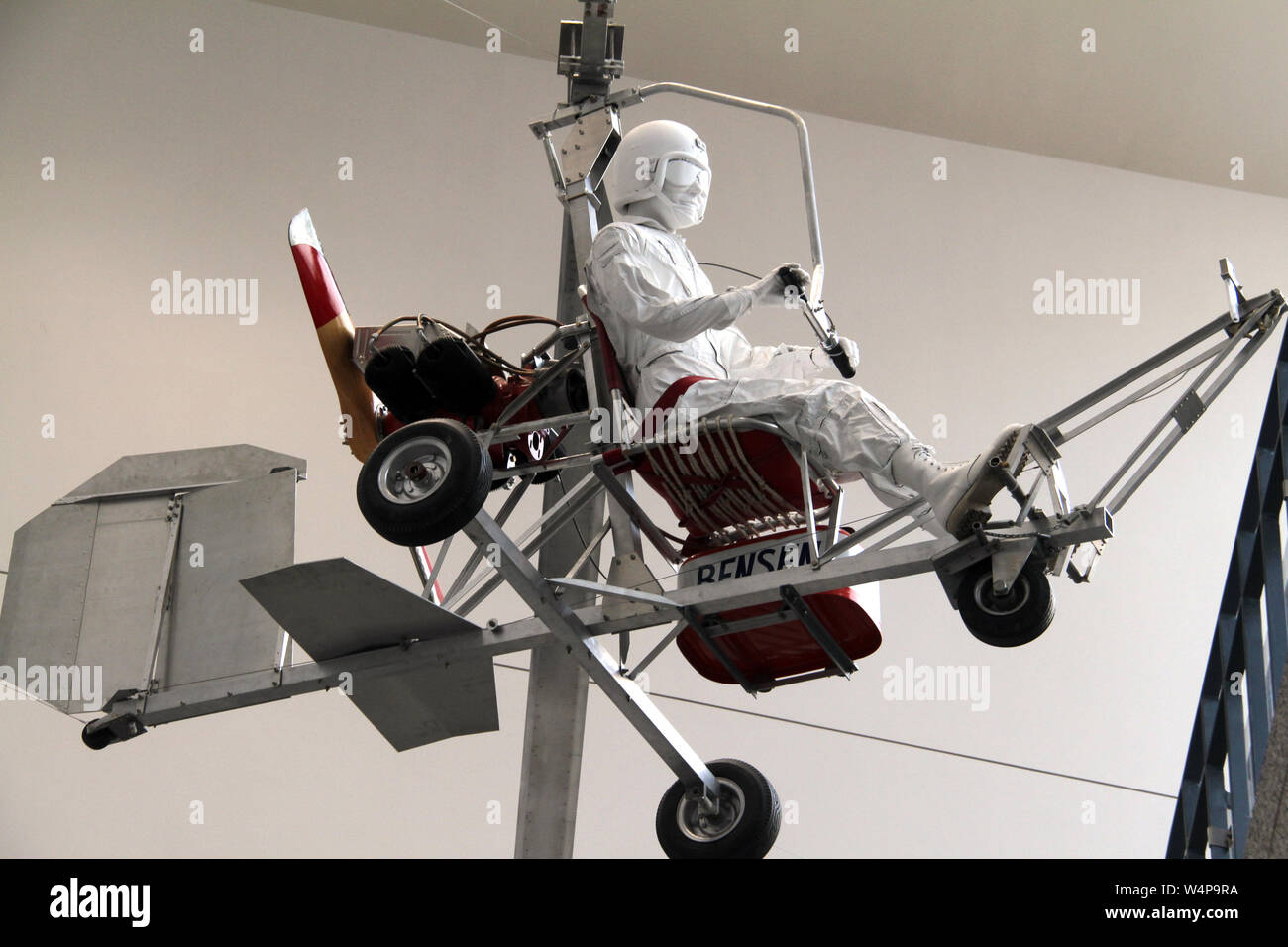 Bensen B-8M Gyrocopter replica at the North Carolina Museum of History ...