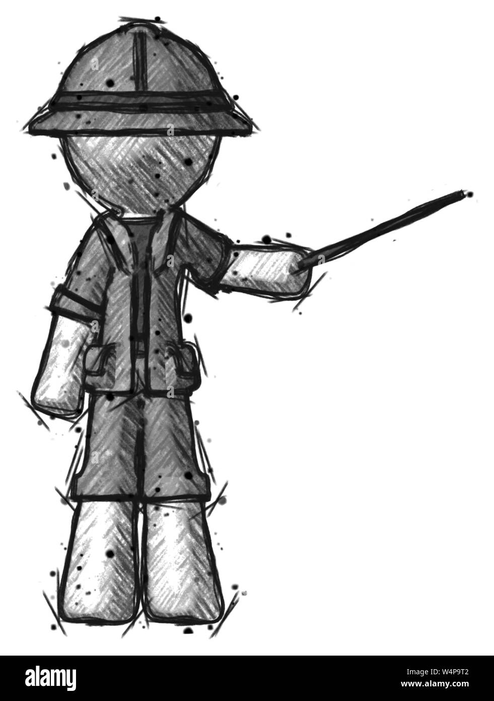 Stickman stick figure teacher hi-res stock photography and images - Alamy