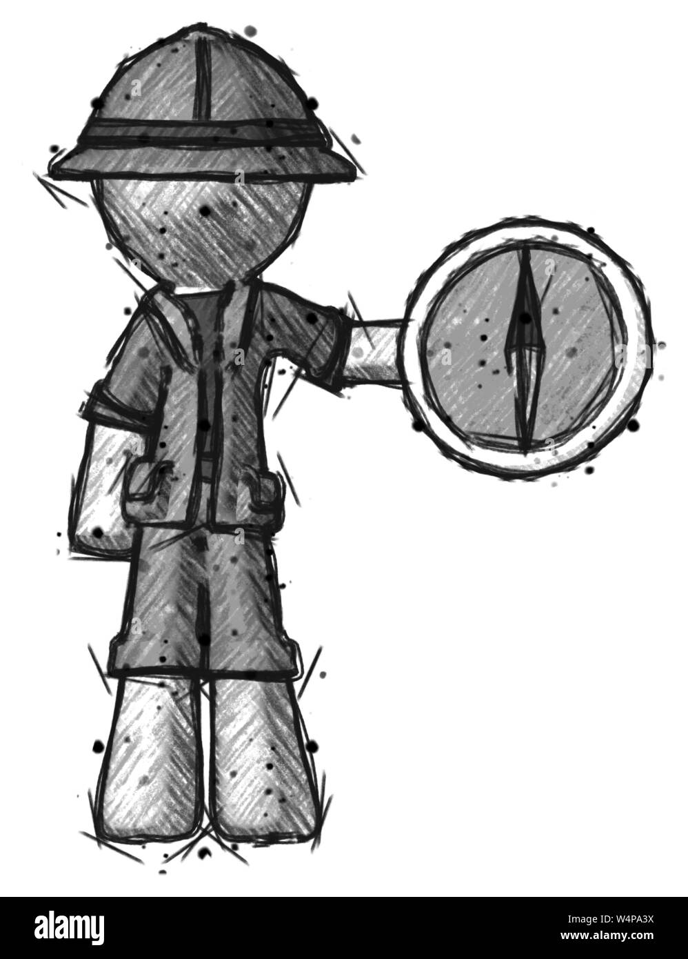 Large blue arrow Black and White Stock Photos & Images - Alamy