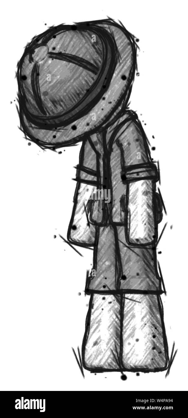 Head turned to the left Cut Out Stock Images & Pictures - Alamy