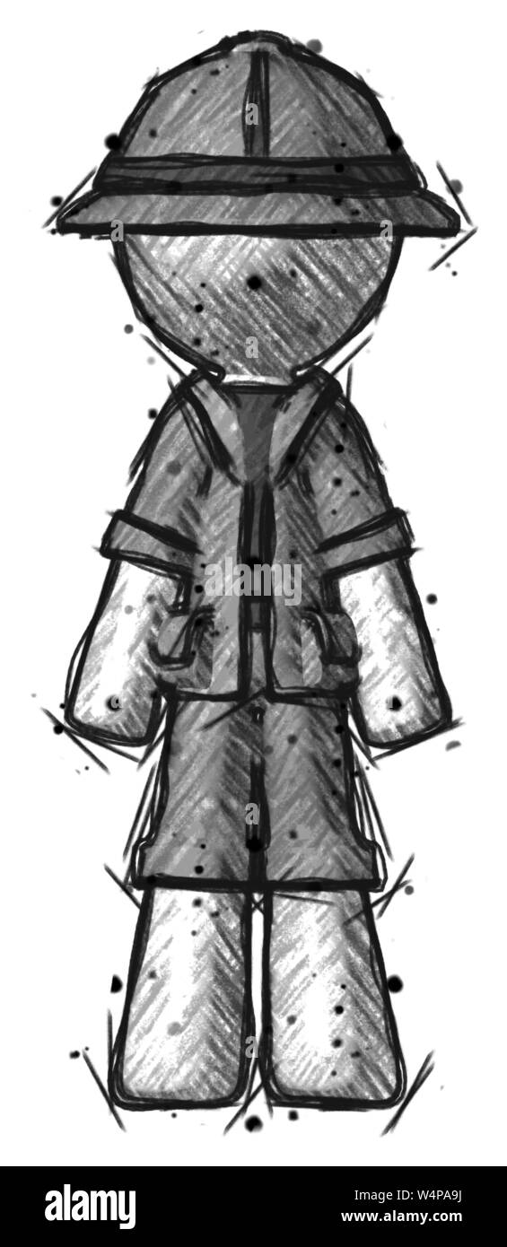 Hunter standing Black and White Stock Photos & Images - Alamy