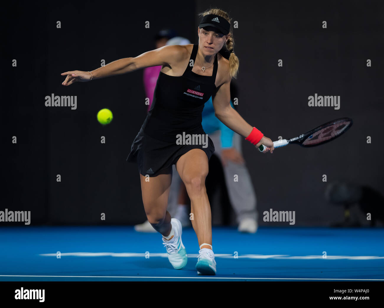 Angelique Kerber of Germany in action during her second-round match at ...