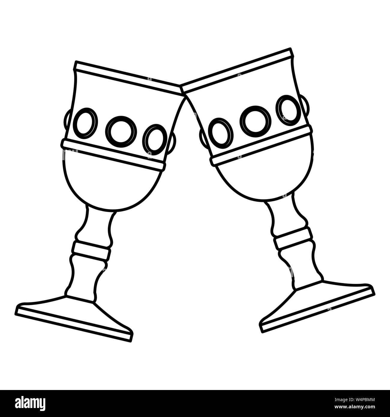 Holy Chalice Black and White Stock Photos & Images - Alamy