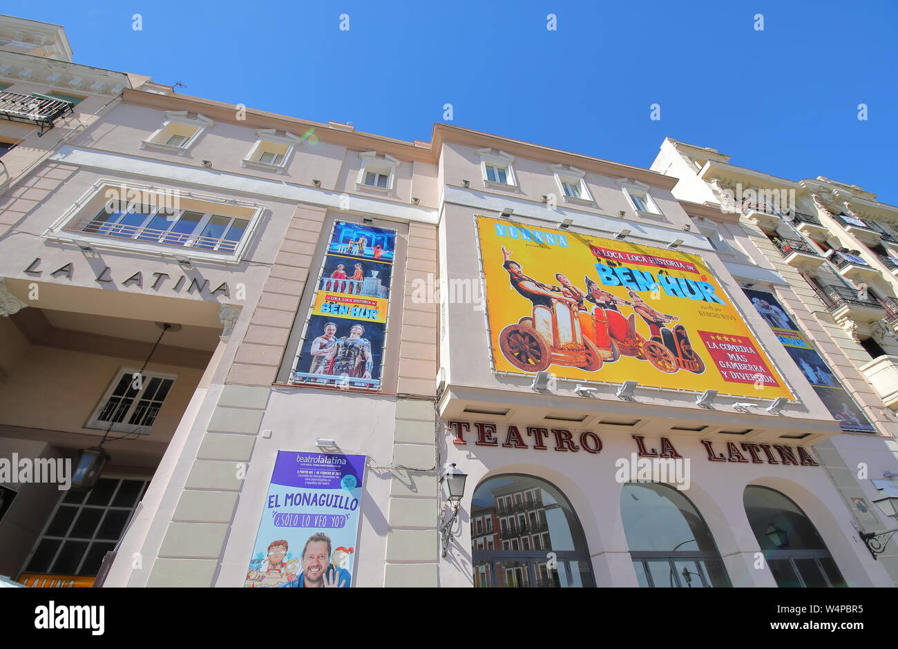 La Latina theatre in Madrid Spain Stock Photo - Alamy