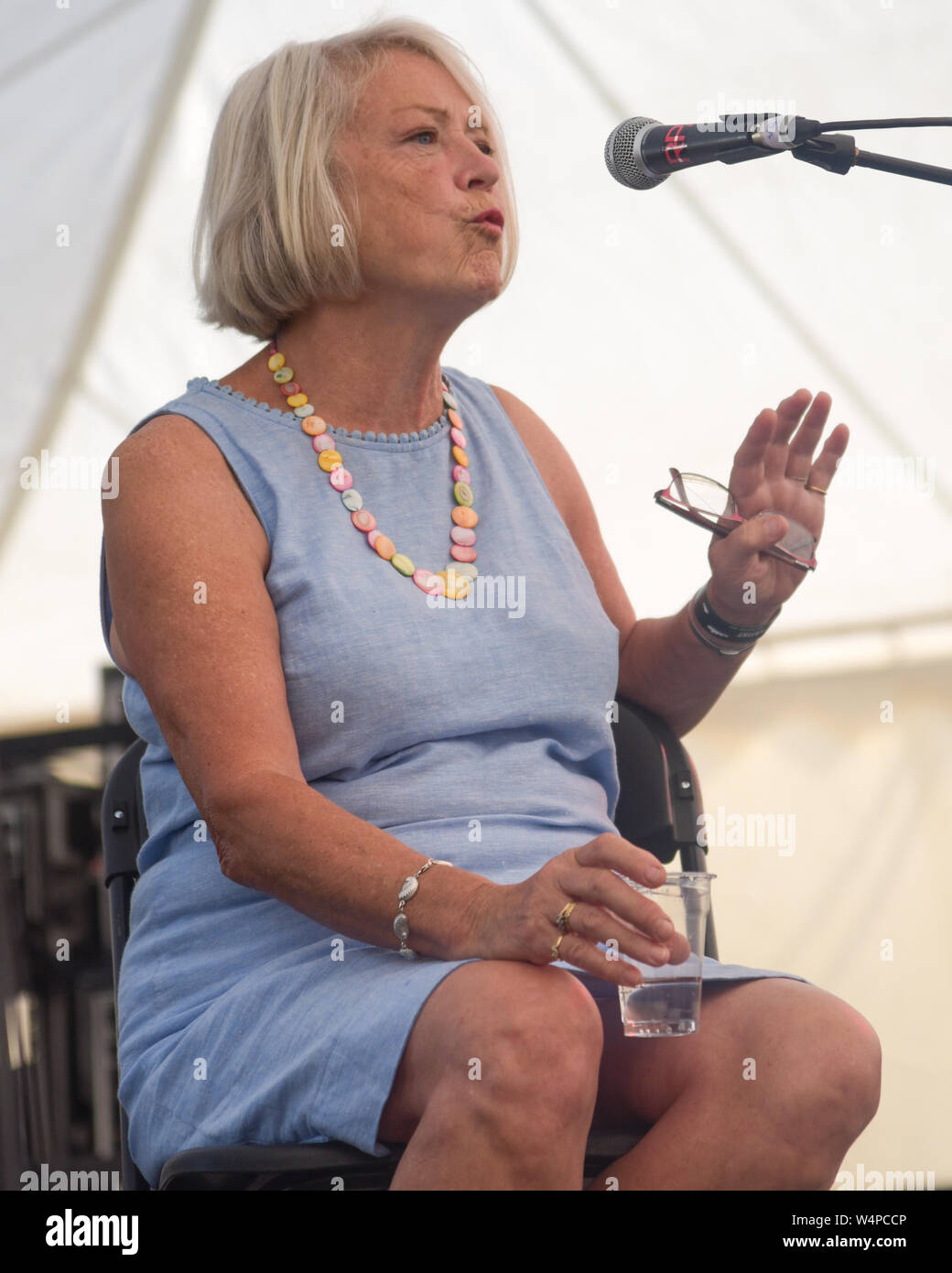 Kate Adie in conversation with Richard Osgood - Larmer Tree festival ...