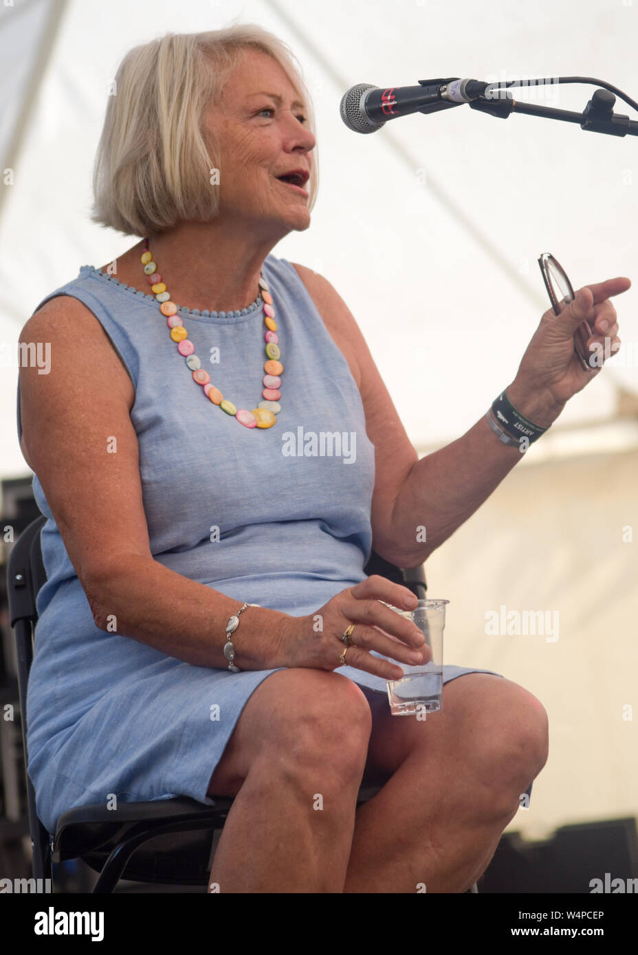 Kate Adie in conversation with Richard Osgood - Larmer Tree festival ...