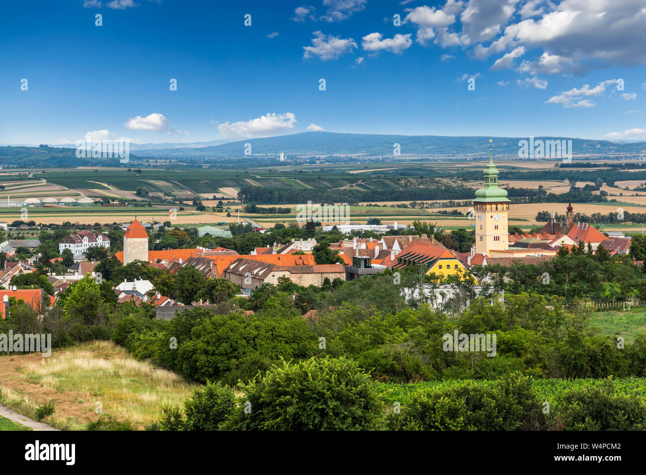 Small town Retz in the region Weinviertel, Austria Stock Photo - Alamy