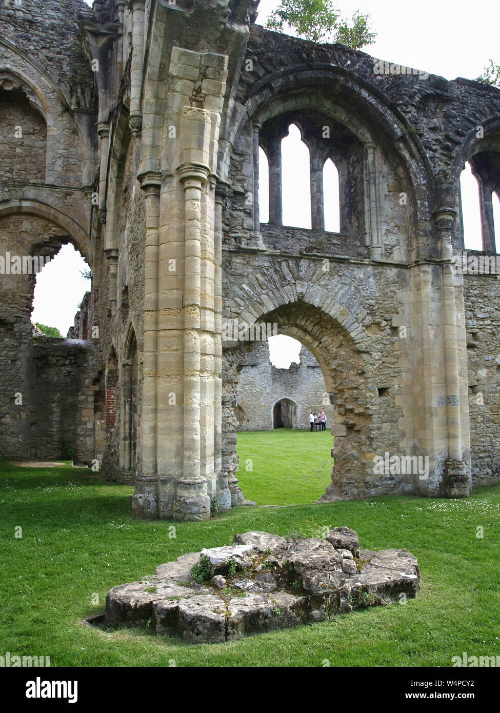 Ruins of Netley Abbey, Southampton, Hampshire, England, UK Stock Photo ...