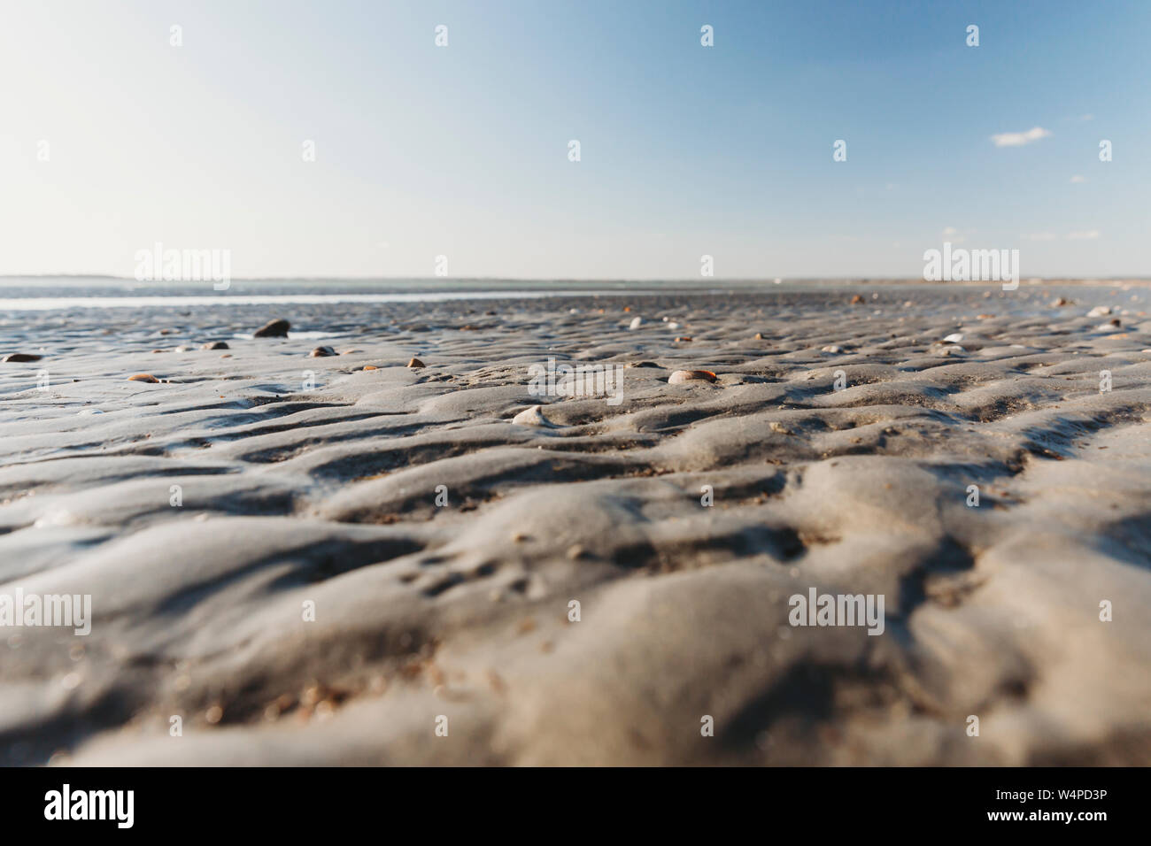 Tidal ripples in the sand hi-res stock photography and images - Alamy