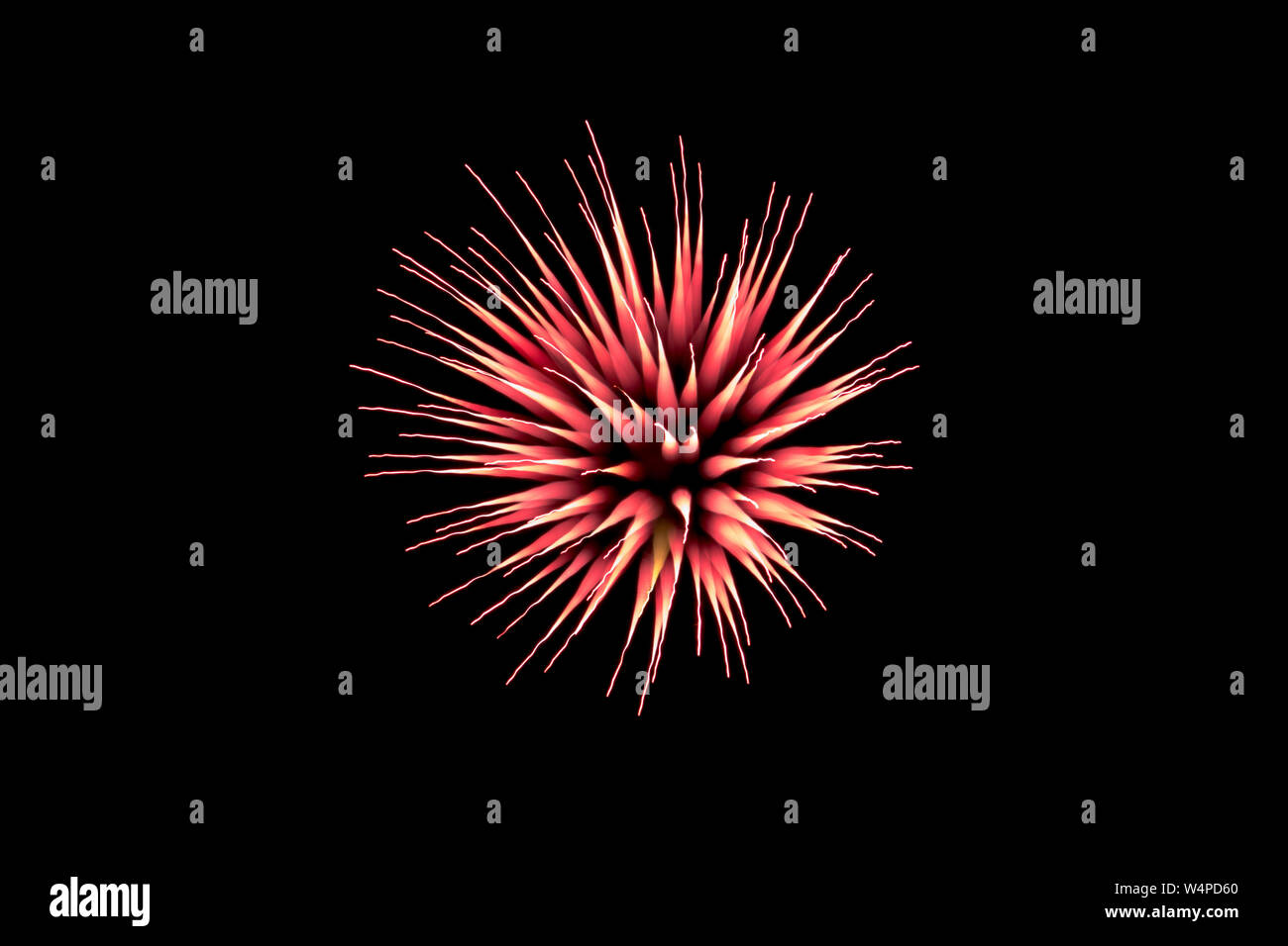 Summer Fireworks Party Stock Photo - Alamy