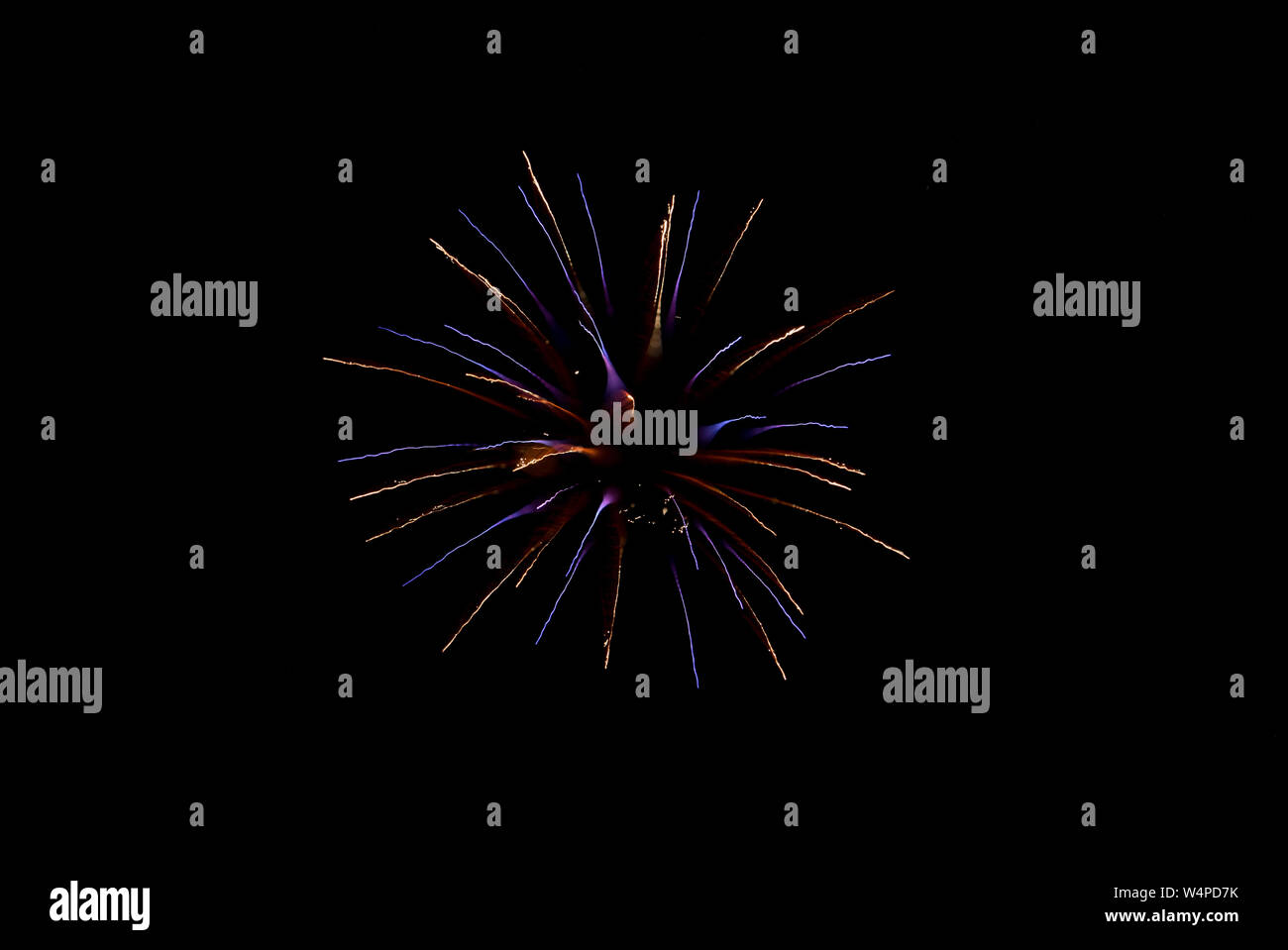 Fireworks Long Exposure Stock Photo - Alamy
