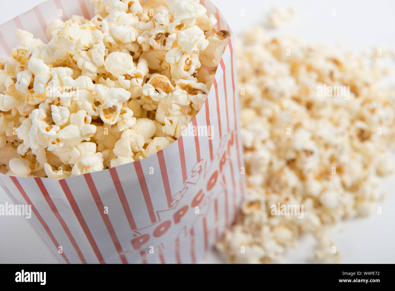 Bag of popcorn Stock Photo - Alamy
