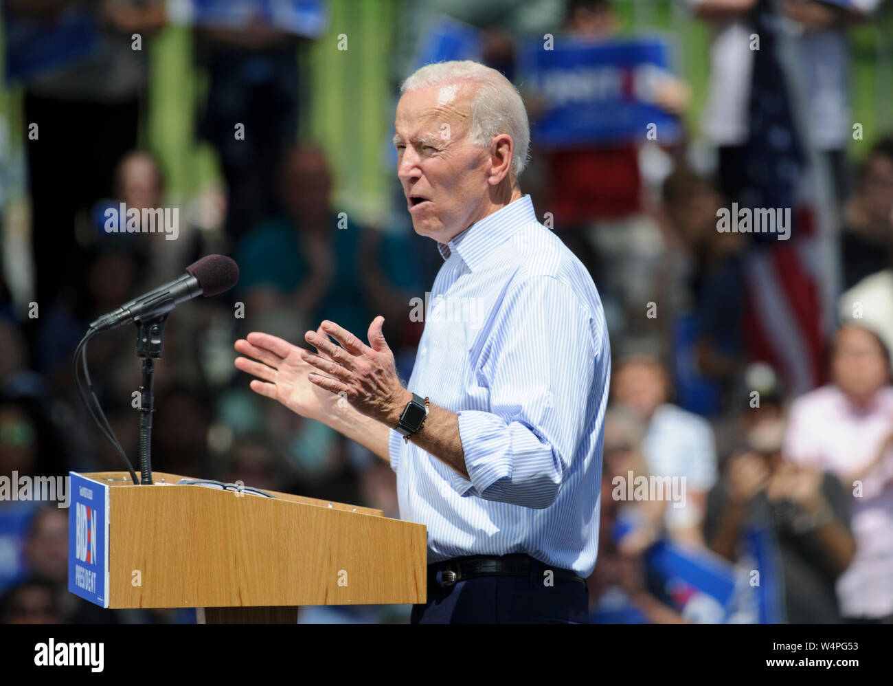 2020 Presidential candidate Joe Biden appears during his campaign ...