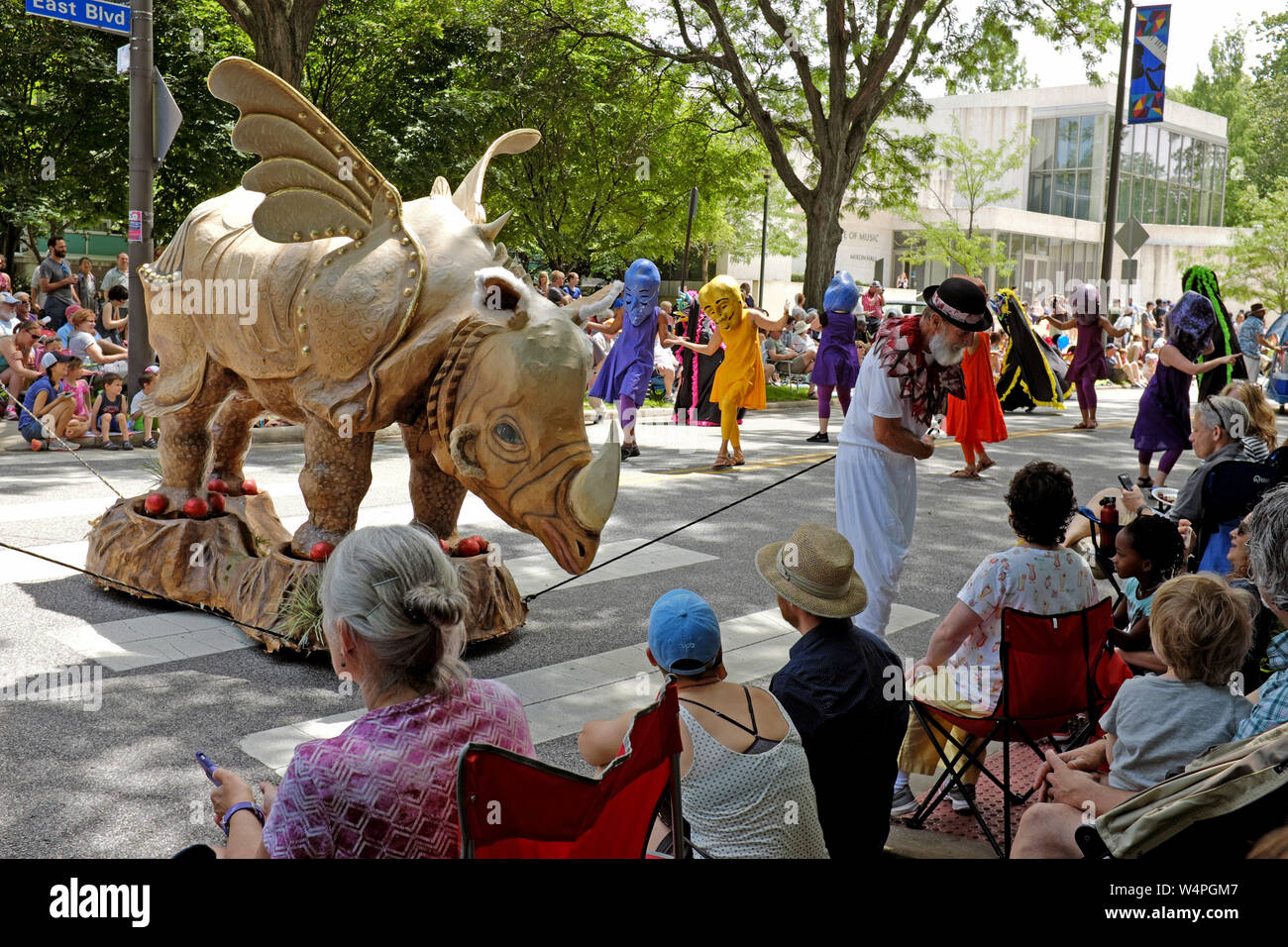 The Parade the Circle celebration is an annual summer parade ...