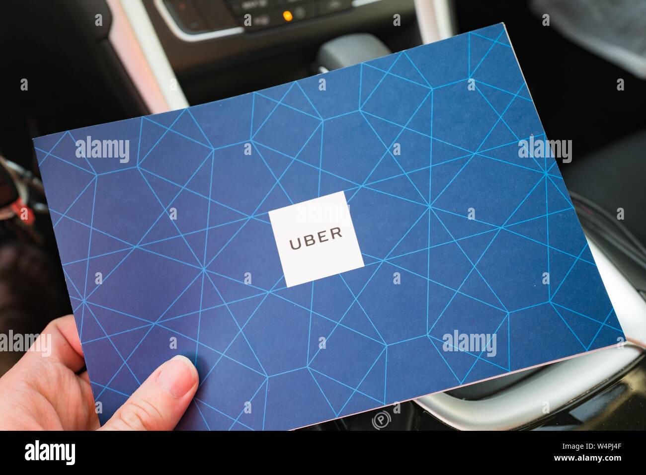 Uber taxi usa close up hi-res stock photography and images - Alamy