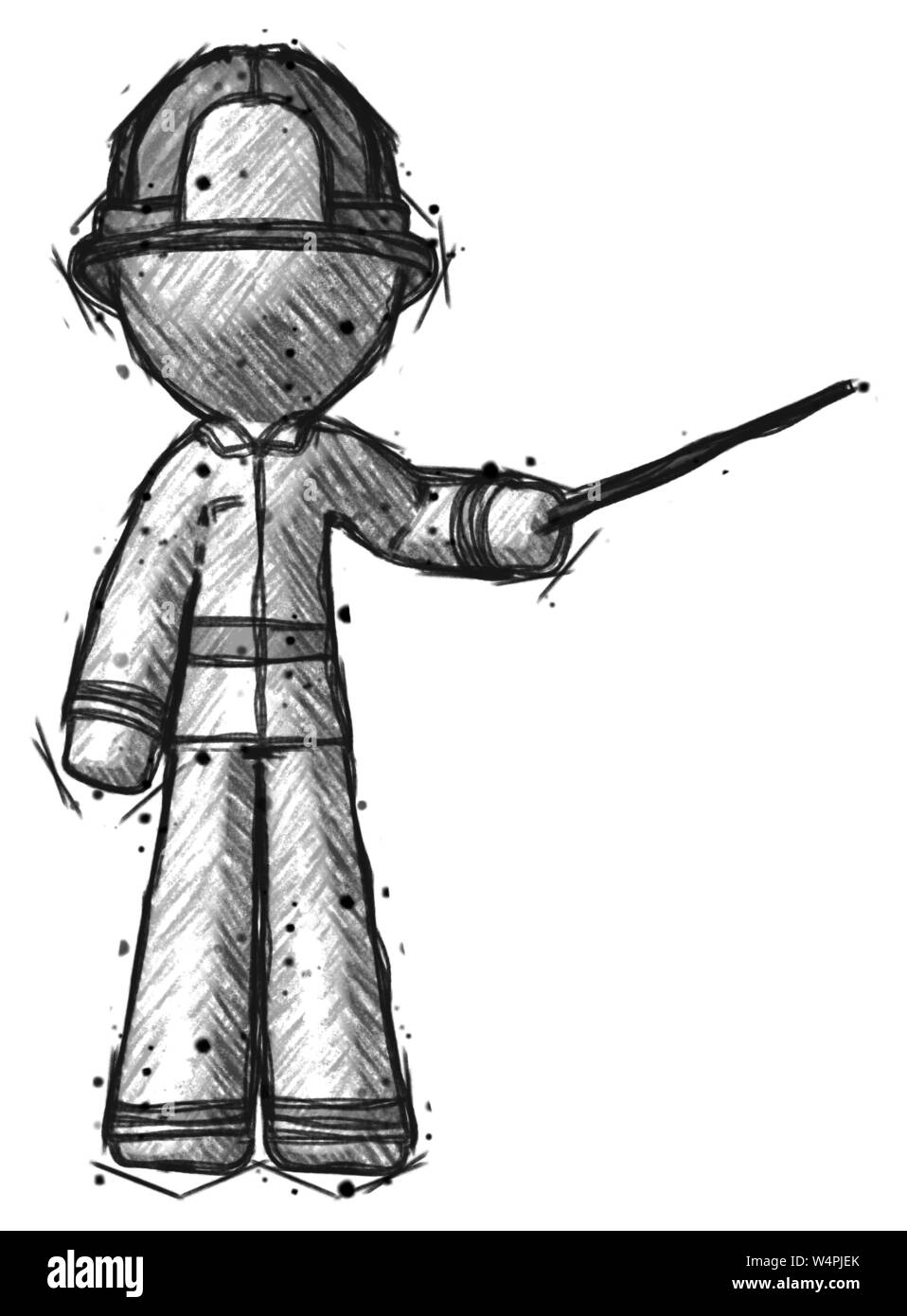 Stickman stick figure teacher hi-res stock photography and images - Alamy