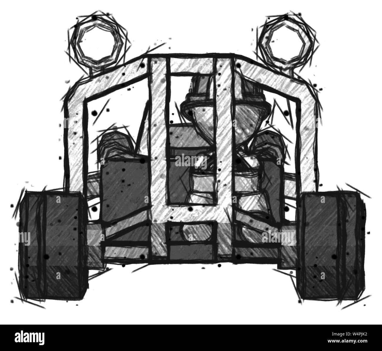 Fireman cart hi-res stock photography and images - Alamy