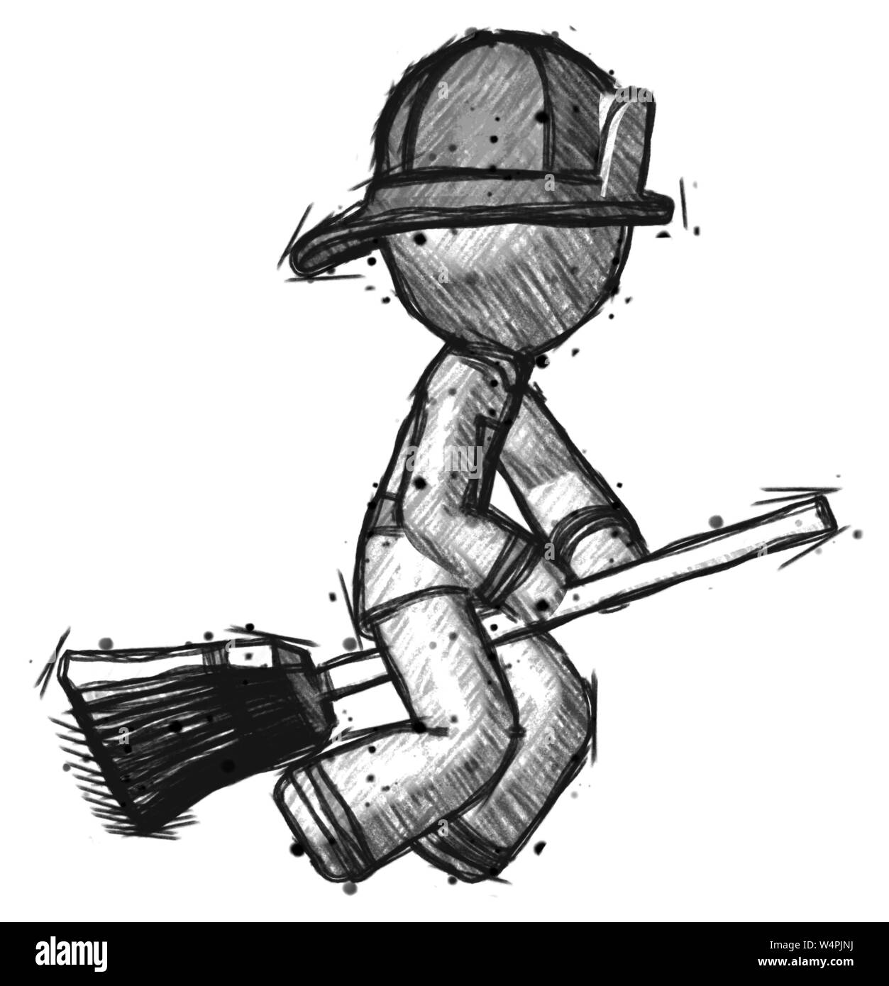 Flying fireman hi-res stock photography and images - Alamy