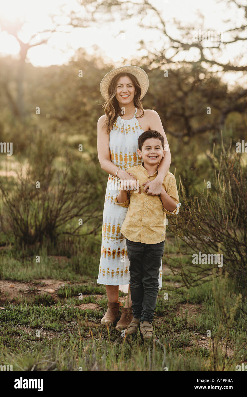 Hispanic latin mexican mom son hi-res stock photography and images - Alamy