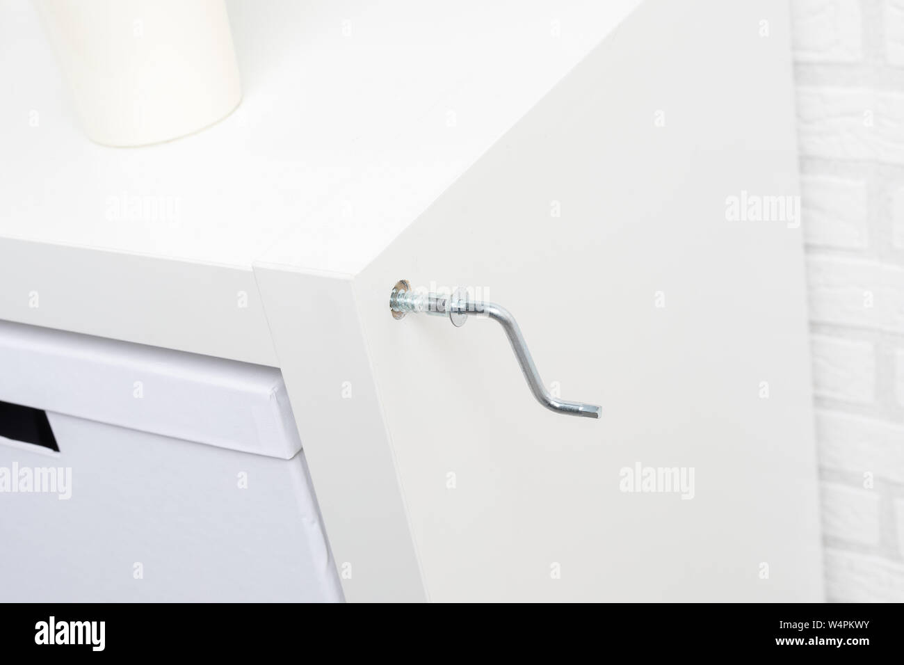 Tighten bolt furniture hi-res stock photography and images - Alamy