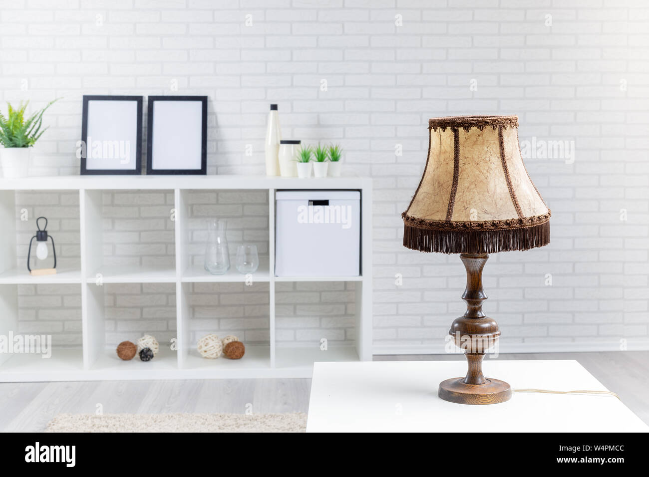 Old vs new interior design Stock Photo - Alamy