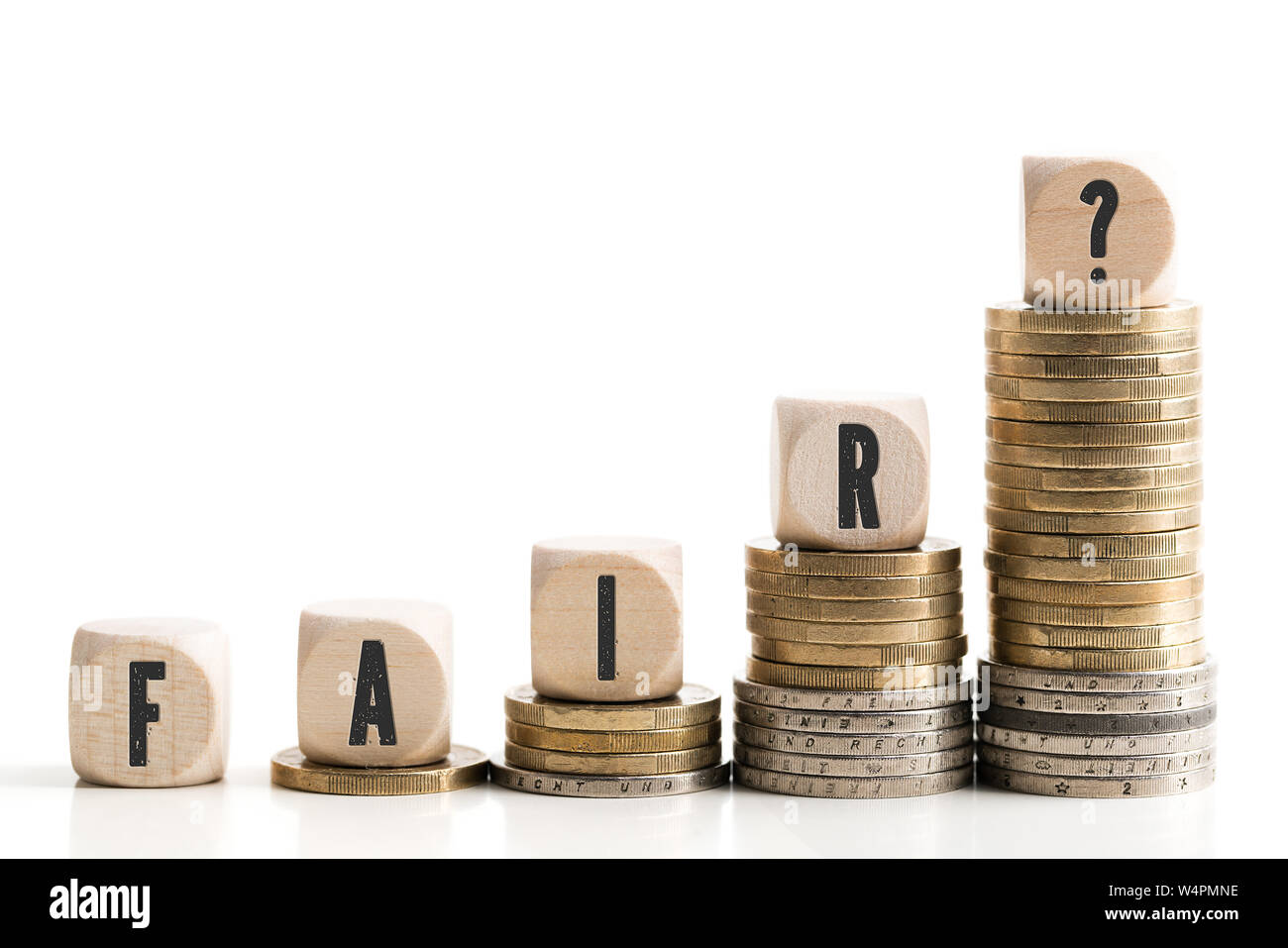 Income differences between rich and poor and the question "Fair Stock ...