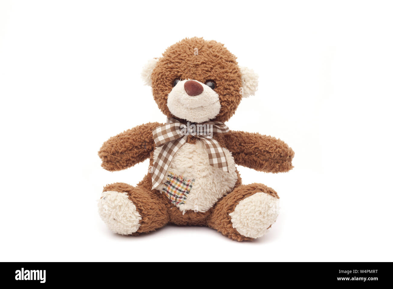 Teddy Bear isolated on white background Stock Photo - Alamy