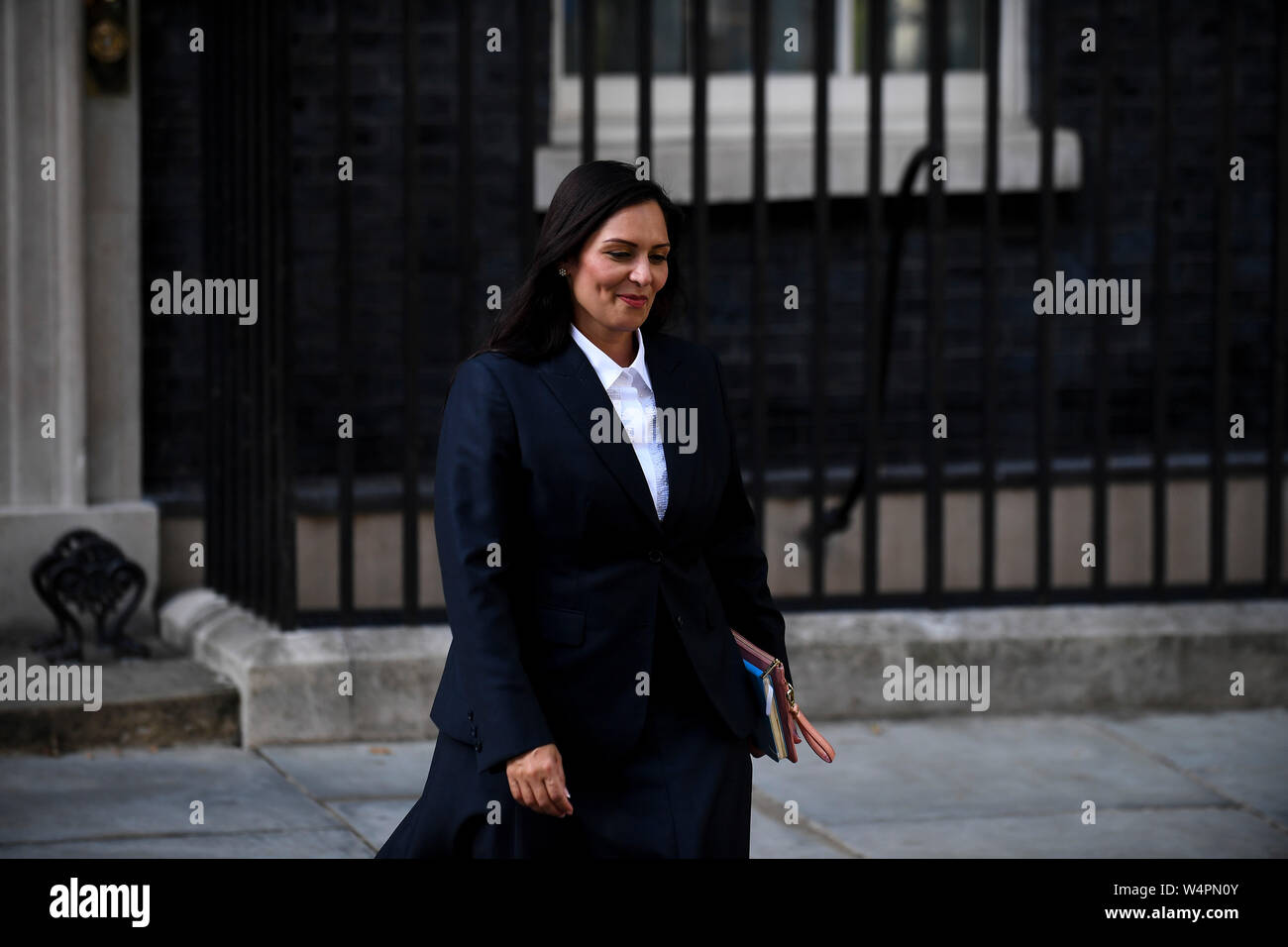 London, UK. 24th July, 2019. Britain's Newly-appointed Home Secretary ...