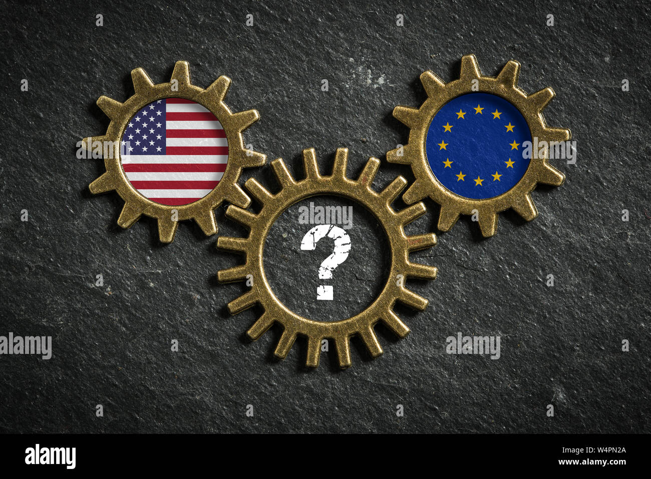 American flag question mark hi-res stock photography and images - Alamy
