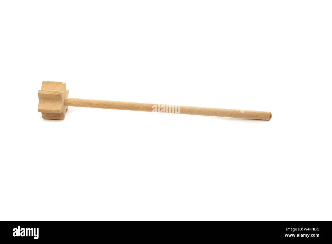 wooden whisk isolated on white background Stock Photo - Alamy