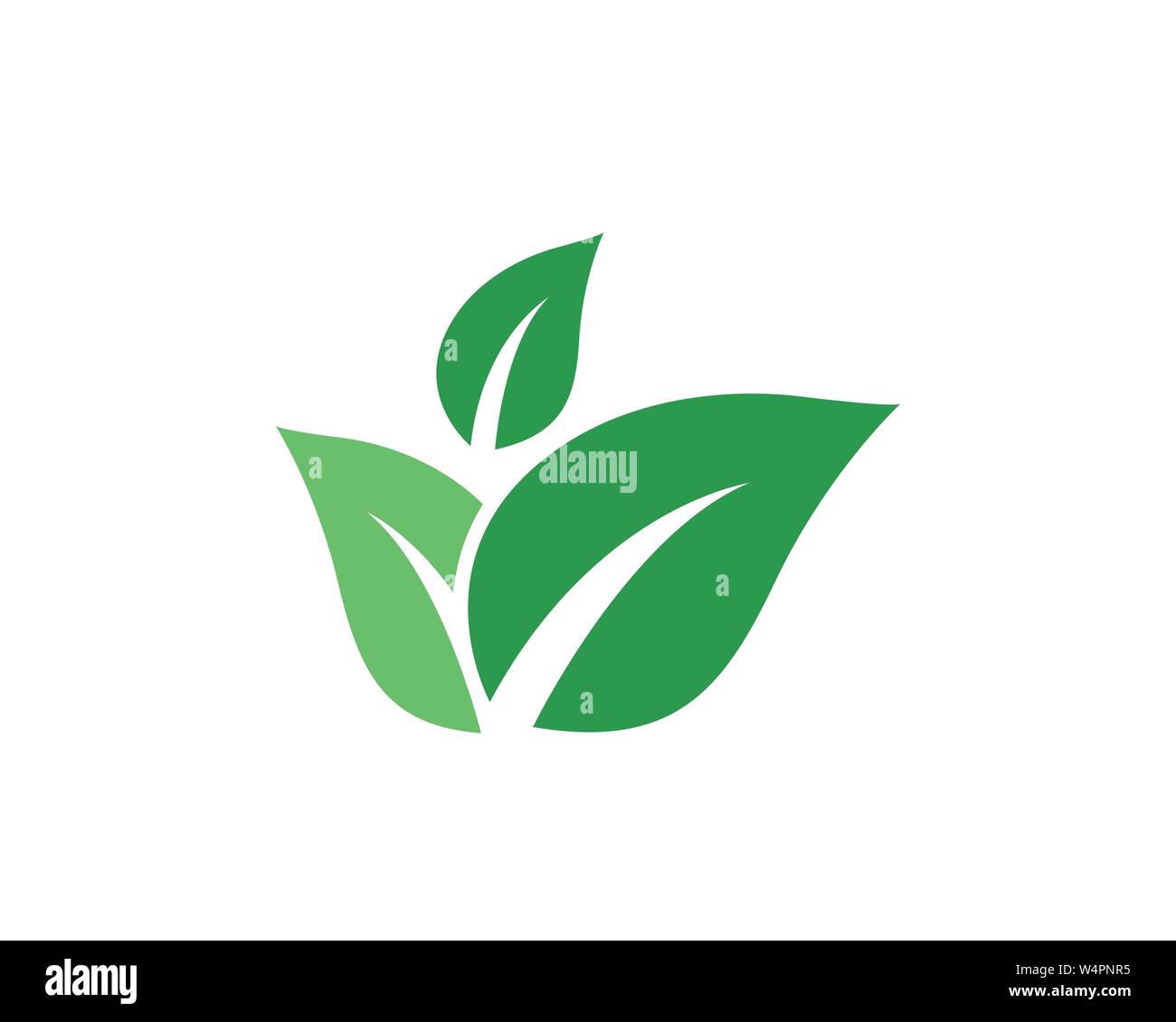 Logos of green Tree leaf ecology nature element vector Stock Vector ...