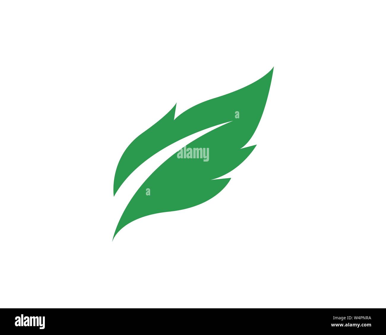 Logos of green Tree leaf ecology nature element vector Stock Vector ...