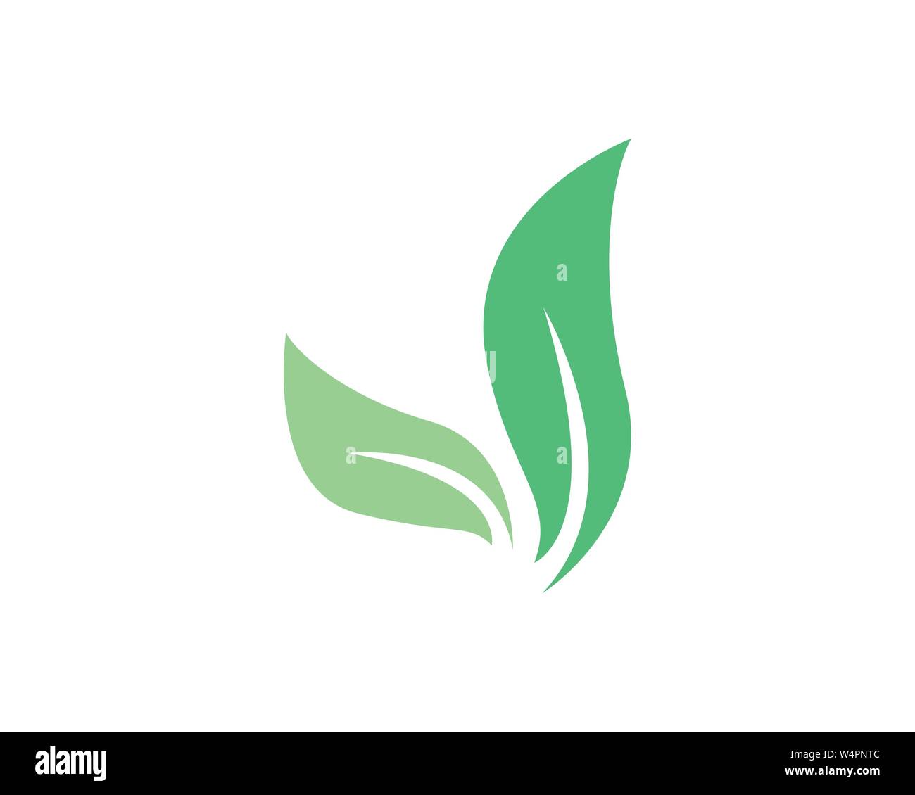 Logos of green Tree leaf ecology nature element vector Stock Vector ...