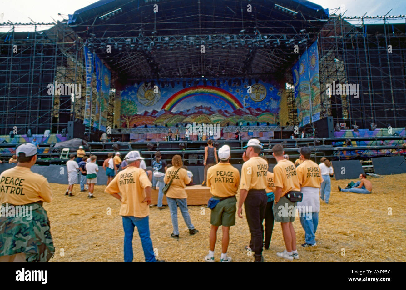 Woodstock stage hi-res stock photography and images - Alamy