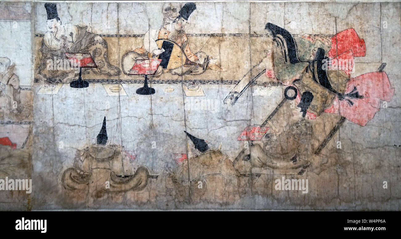 Heian japan art paper hi-res stock photography and images - Alamy