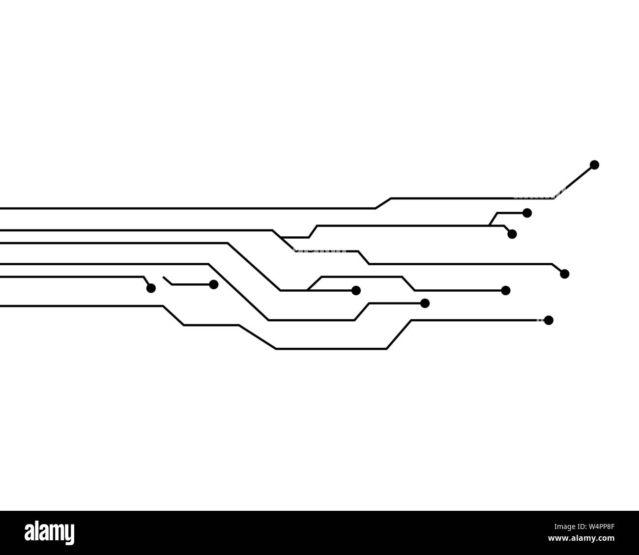 Connection circuits Stock Vector Images - Alamy