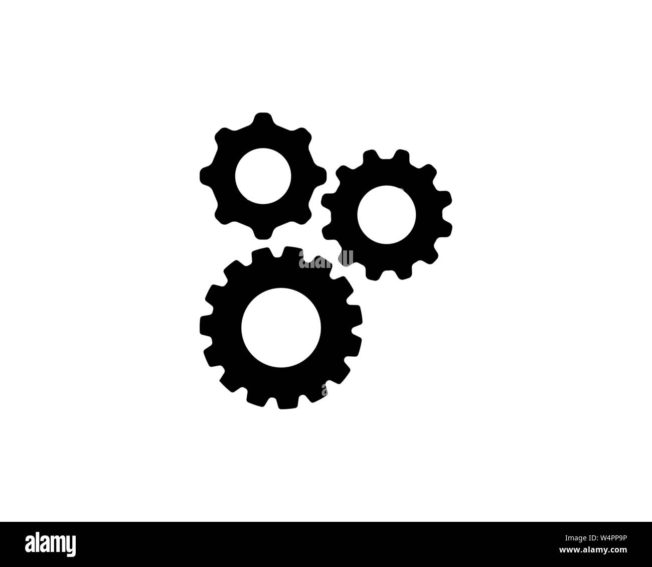 gear icon logo vector icon illustration Stock Vector Image & Art - Alamy