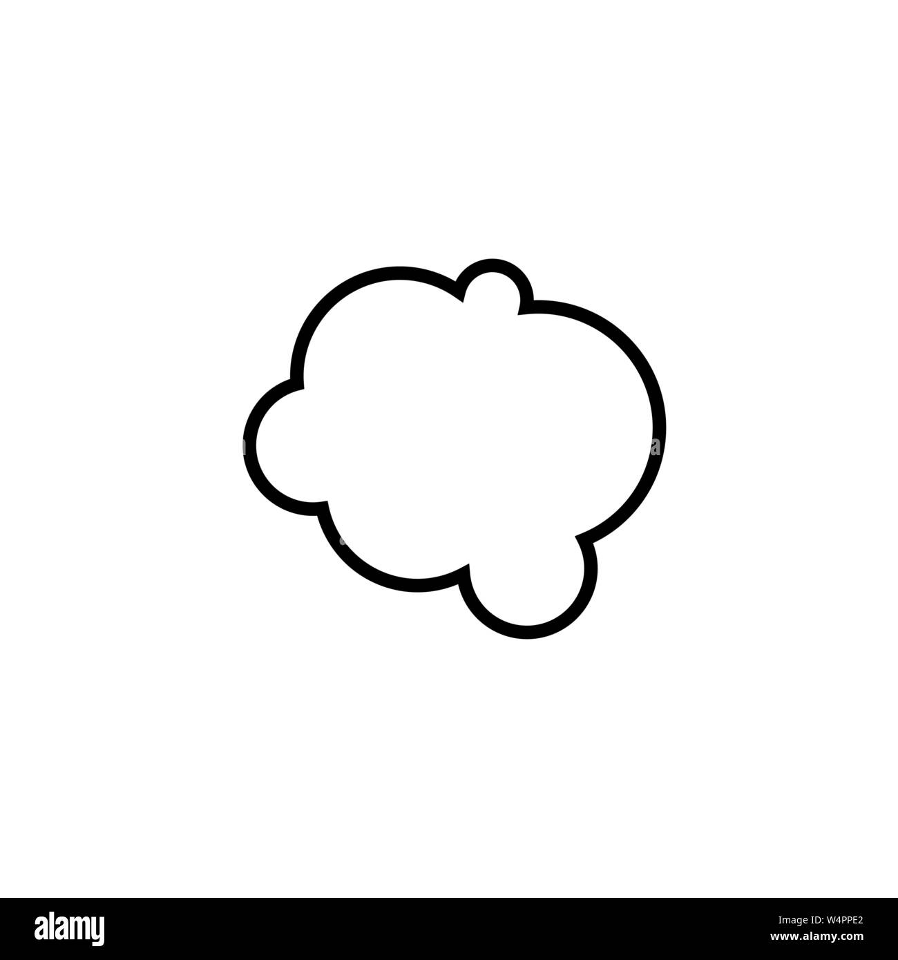 Cloud template vector icon illustration design Stock Vector Image & Art ...